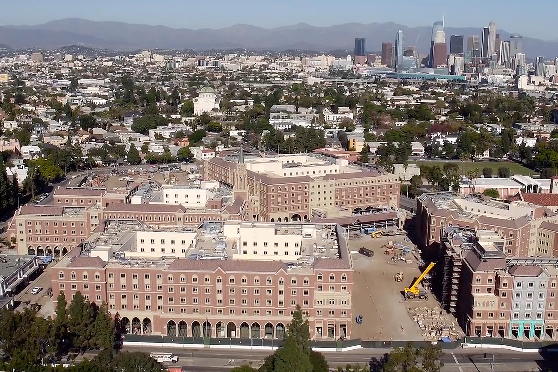 Newest drone’s-eye video shows USC Village almost finished - USC Today