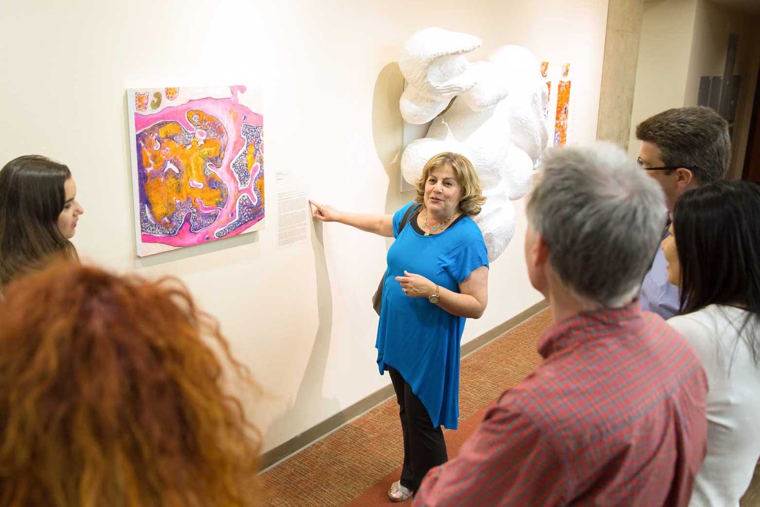 Medical research inspires art - USC Today