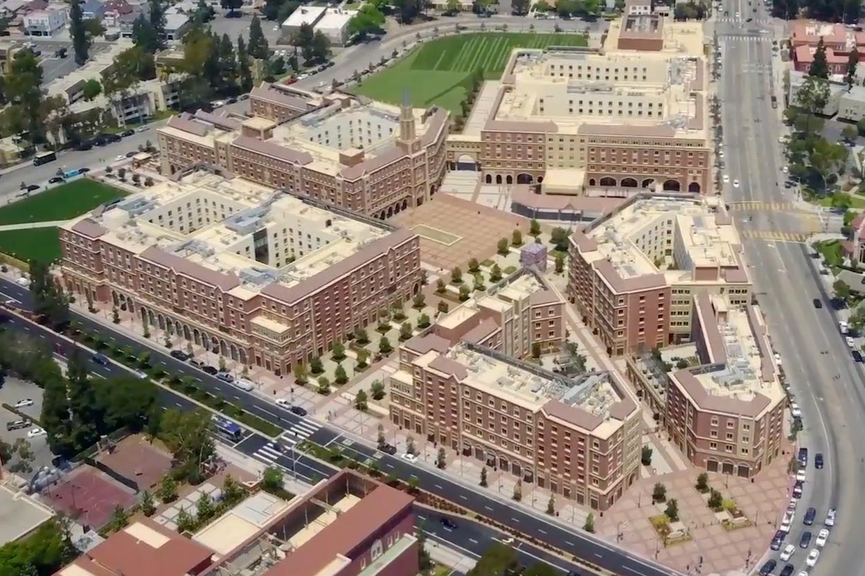 USC Village is complete, and our drone has the first look at this campus game-changer - USC Today